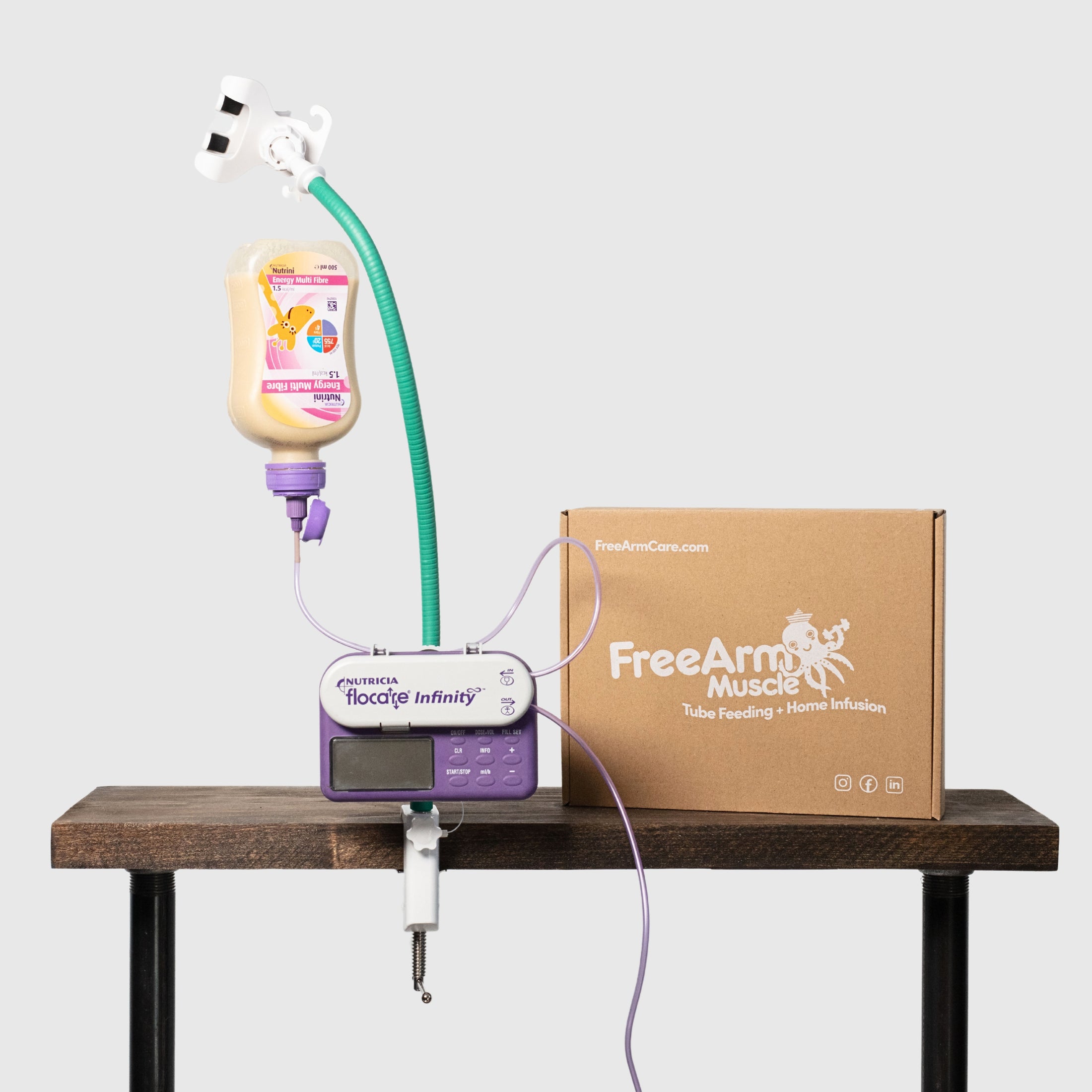 FreeArm Muscle white feed holder – InterMed Medical Shop